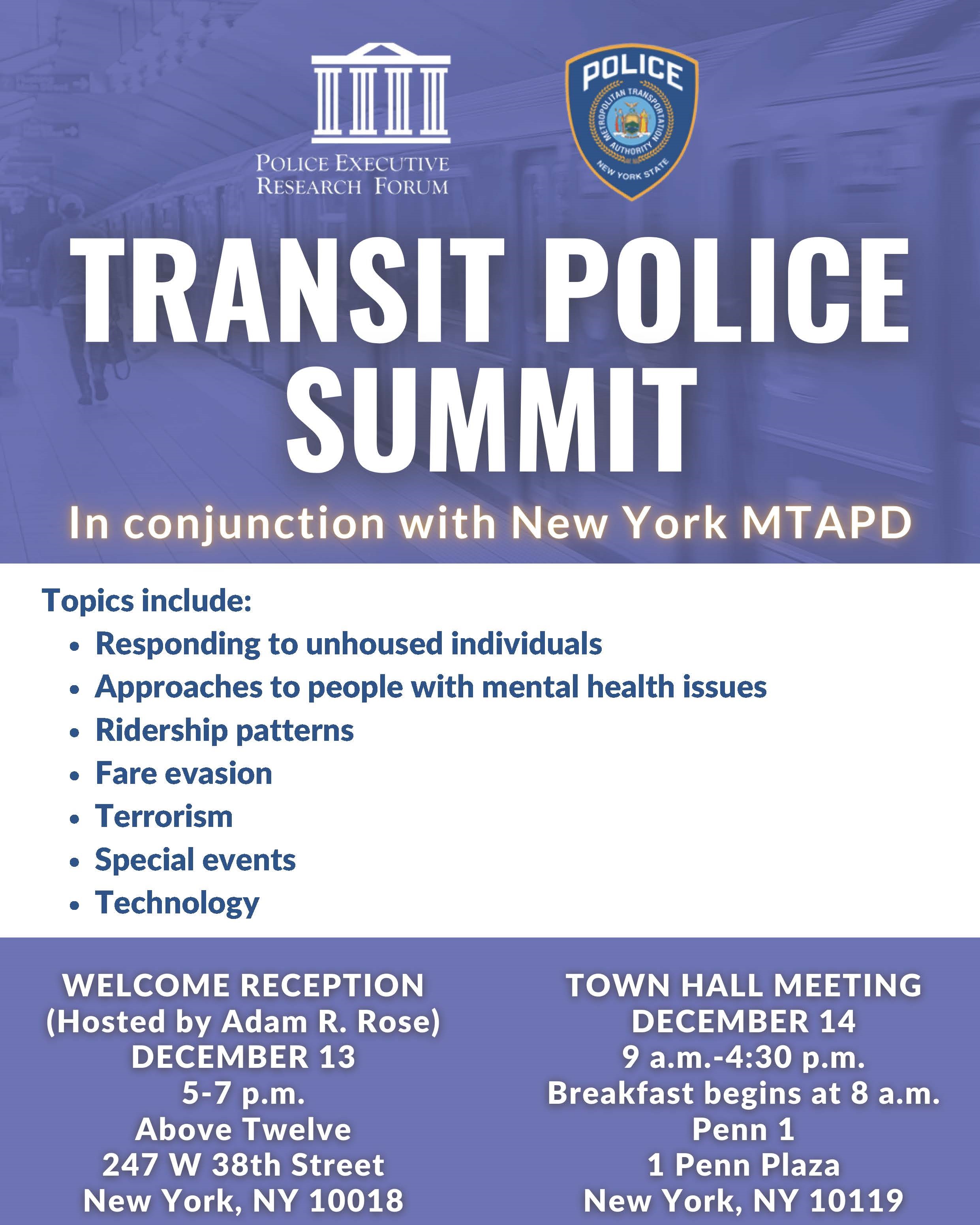 Transit Police Summit